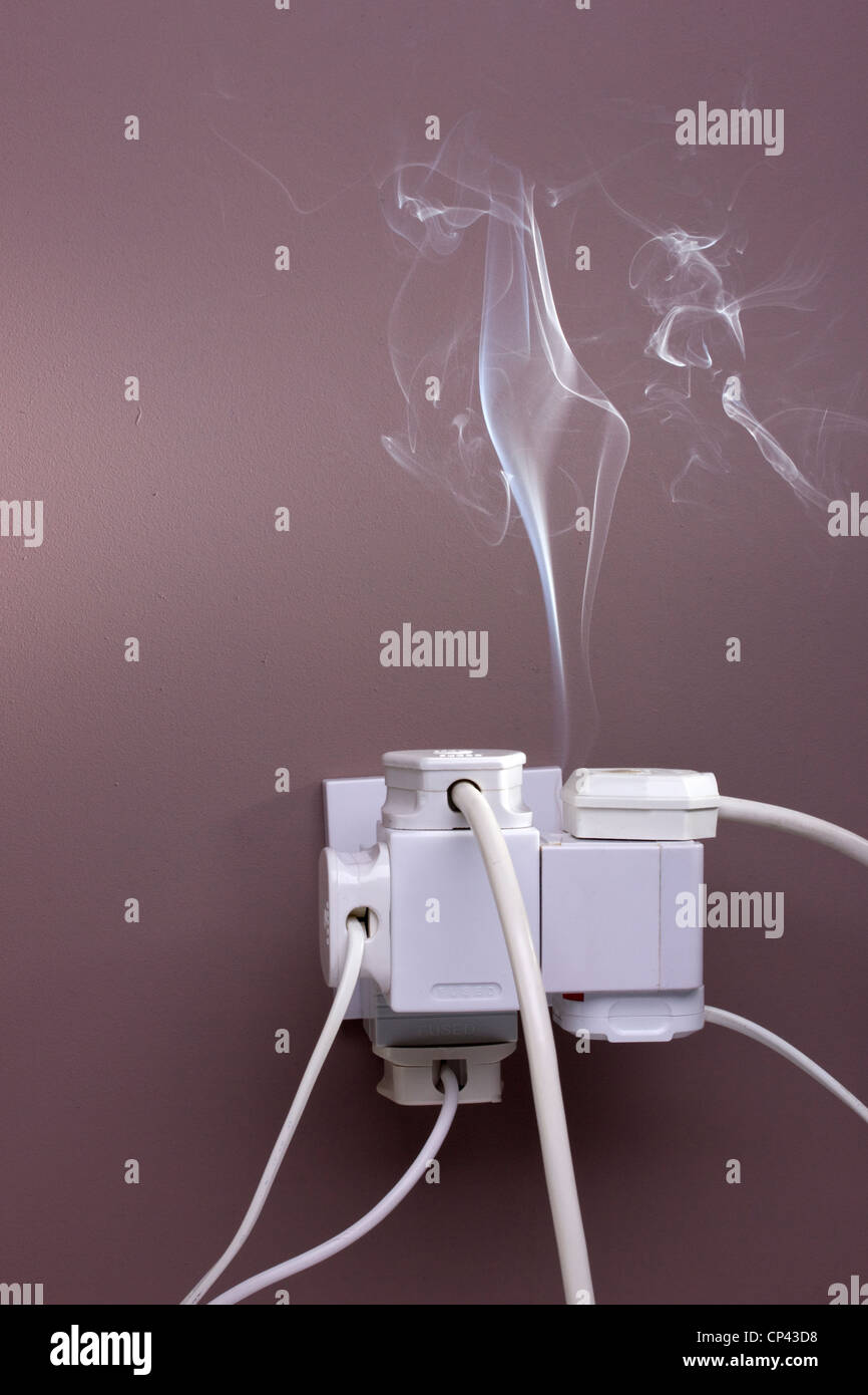 Overloaded socket hi-res stock photography and images - Alamy