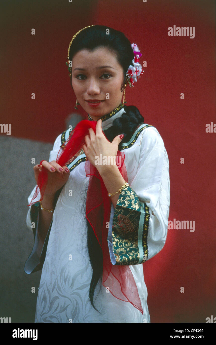Province of Macao - Macao (Macau) - Women in traditional costume Stock ...