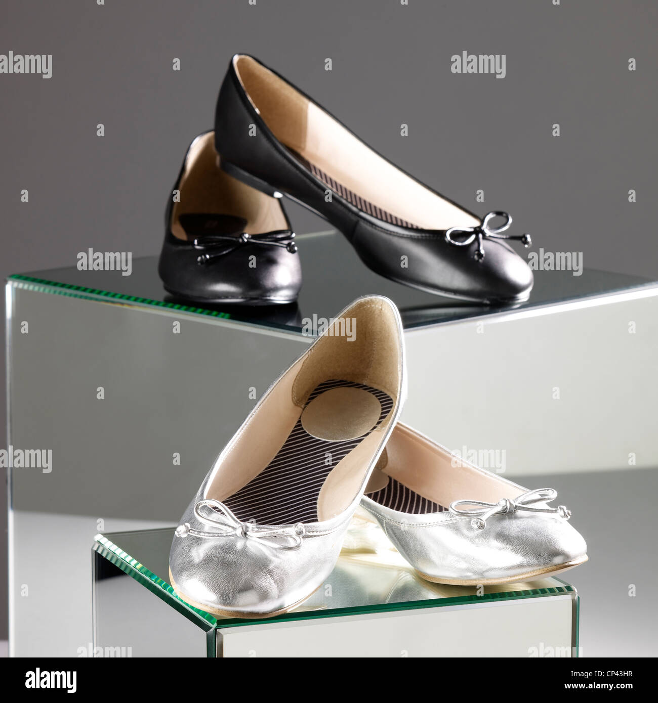 A still life shot of a pair of womens shoes Stock Photo - Alamy