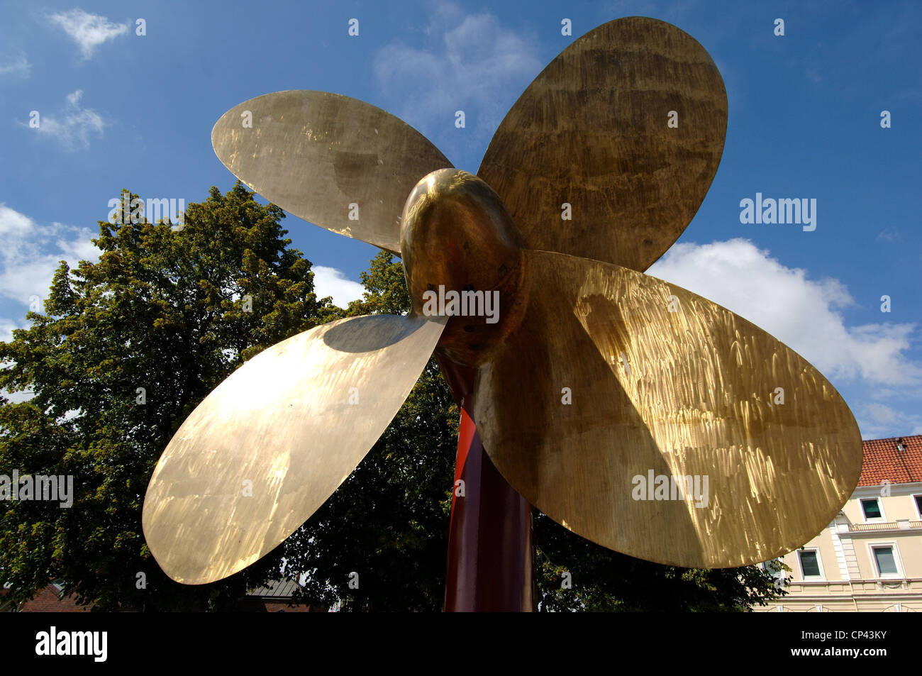 Germany - Bremen - Bremerhaven. Propeller of a ship Stock Photo - Alamy