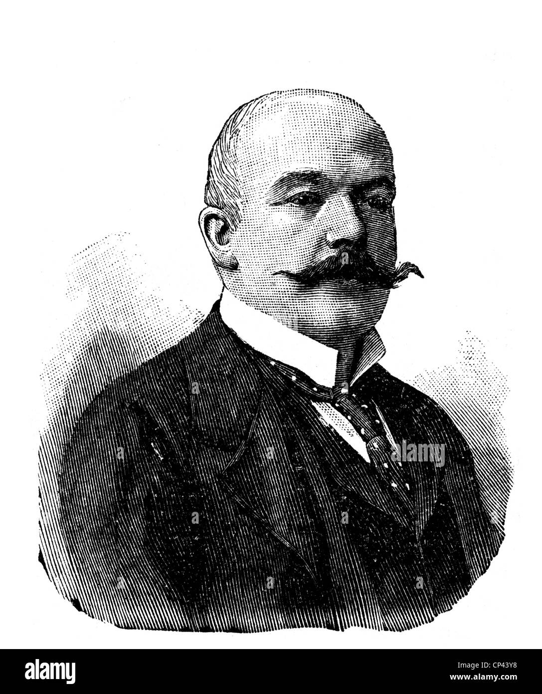 Bald moustache hi-res stock photography and images - Alamy