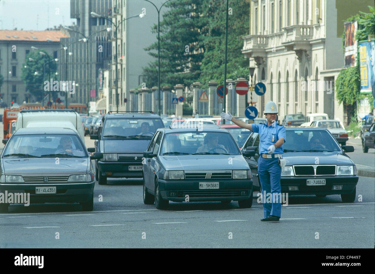 Traffic policeman at work hi-res stock photography and images - Alamy