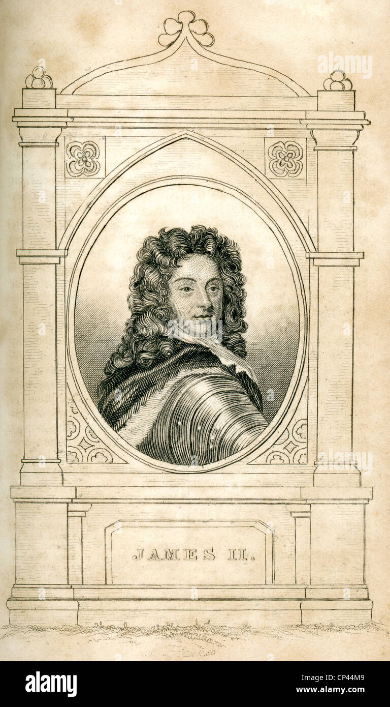 King james the second hi-res stock photography and images - Alamy