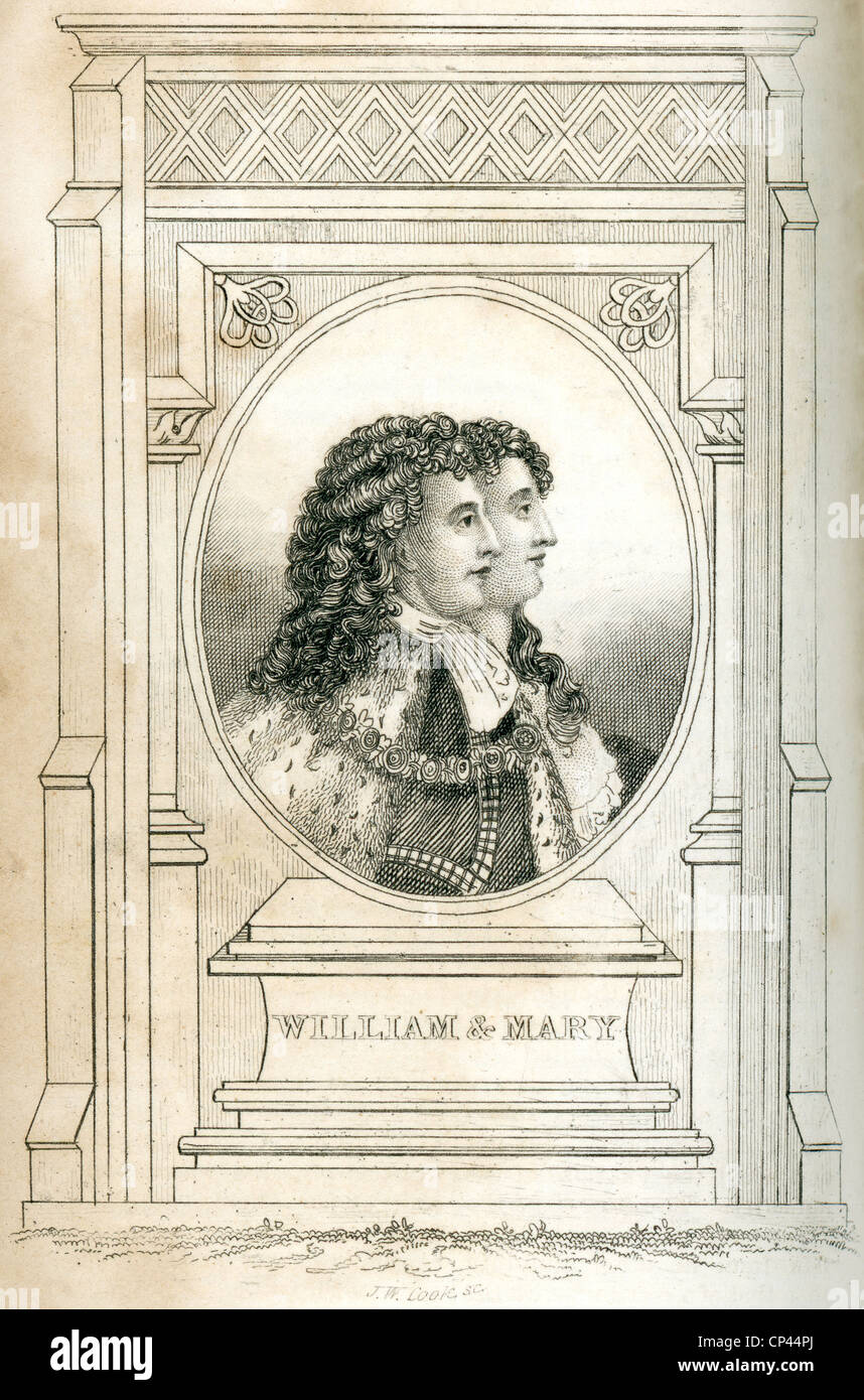 King william iii and queen mary ii hi-res stock photography and images ...