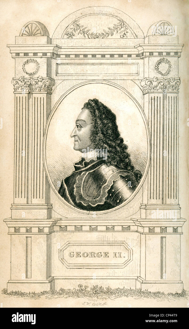 Portrait king george ii england hi-res stock photography and images - Alamy