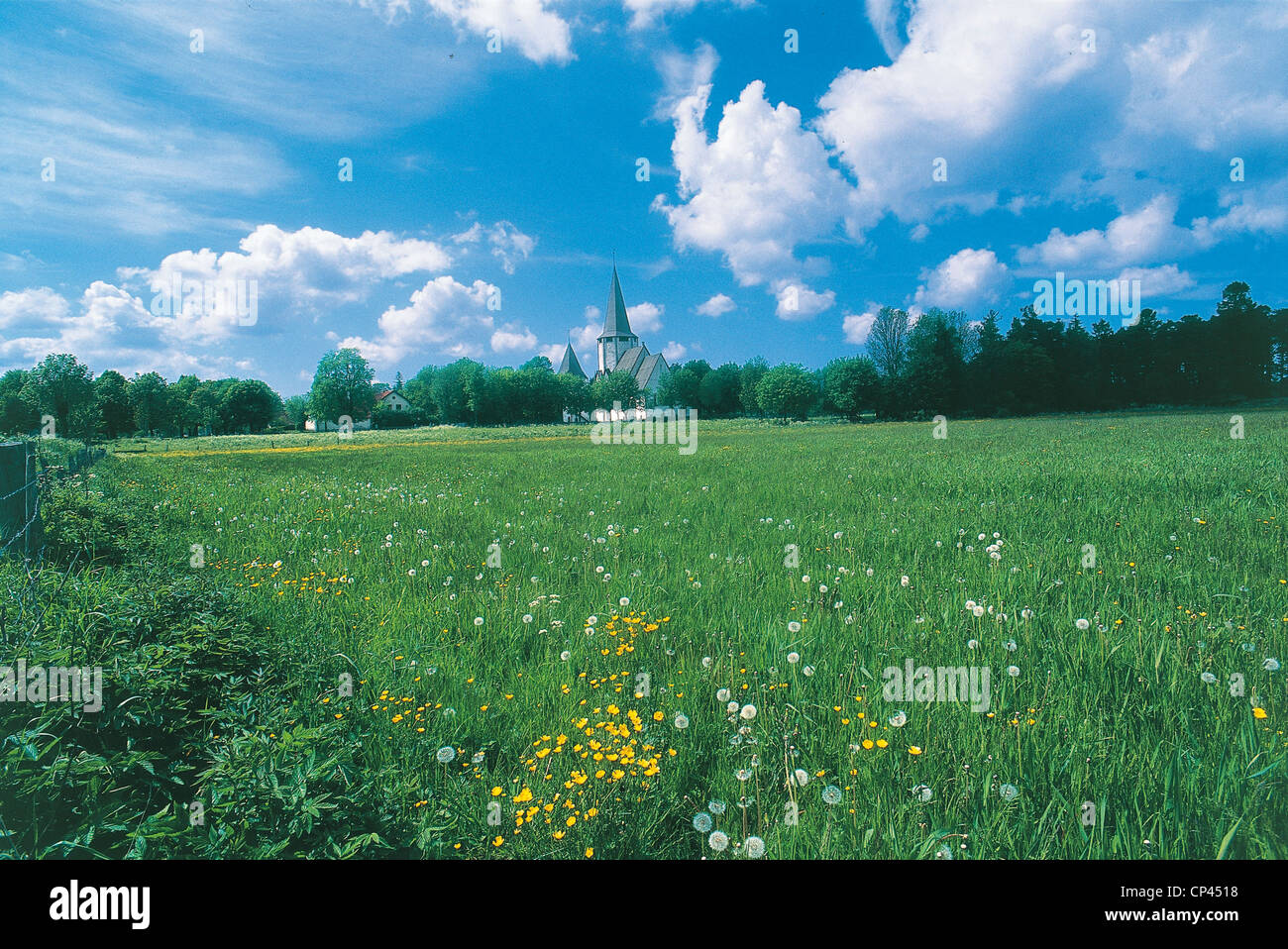 Sweden Gotland Landscape Stock Photo - Alamy