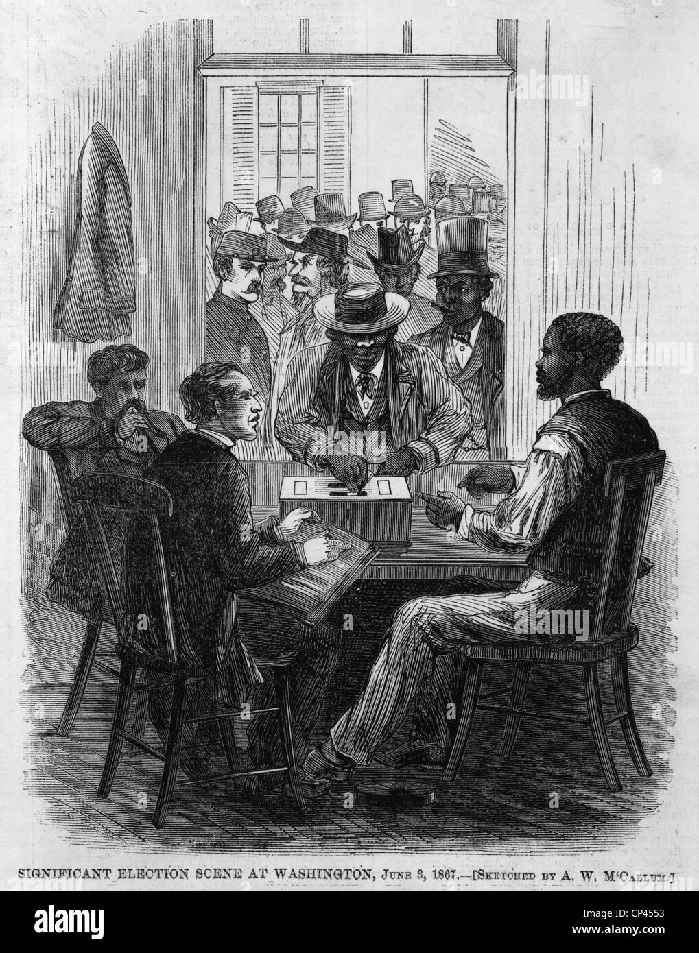 Presidential election 19th century hi-res stock photography and images ...