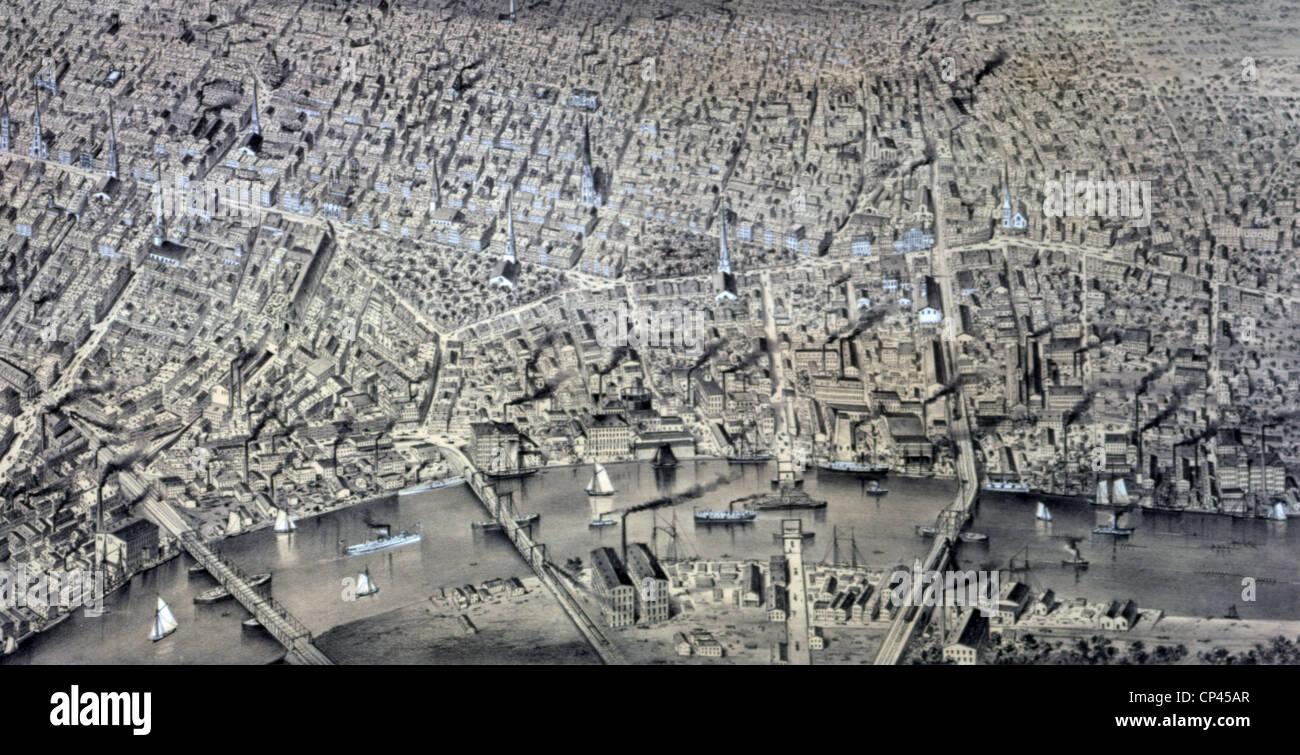 Newark new jersey aerial hi-res stock photography and images - Alamy