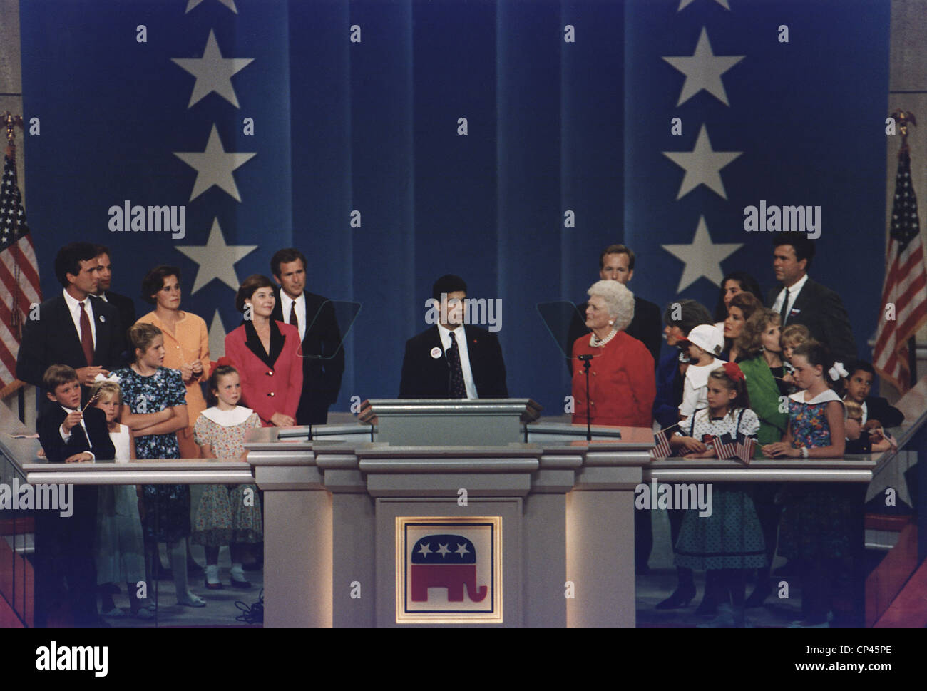 16 year old George P. Bush son of Jeb Bush and his Hispanic wife ...