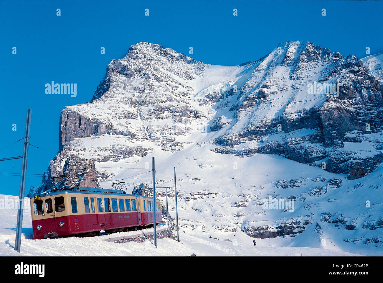 BERN, SWITZERLAND Wengen Jungfrau TRAIN Stock Photo - Alamy