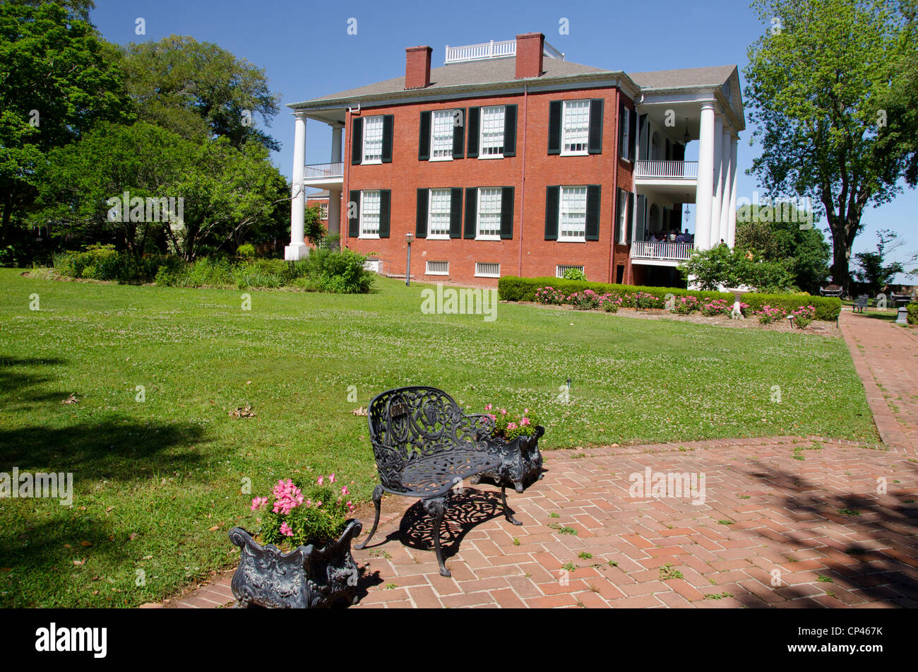 Mississippi, Natchez. Spring Pilgrimage, historic Antebellum home ...