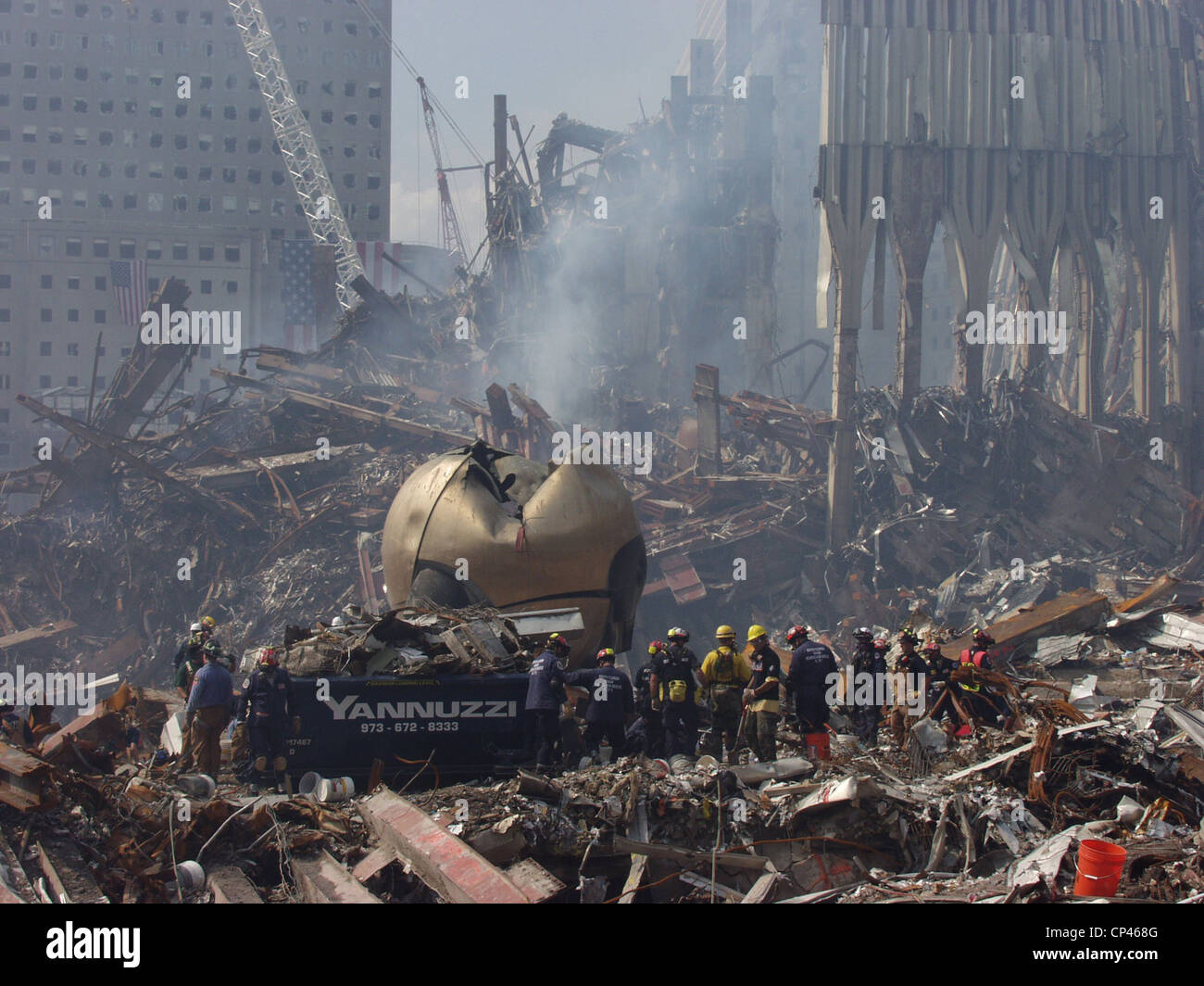 World trade center debris hi-res stock photography and images - Alamy