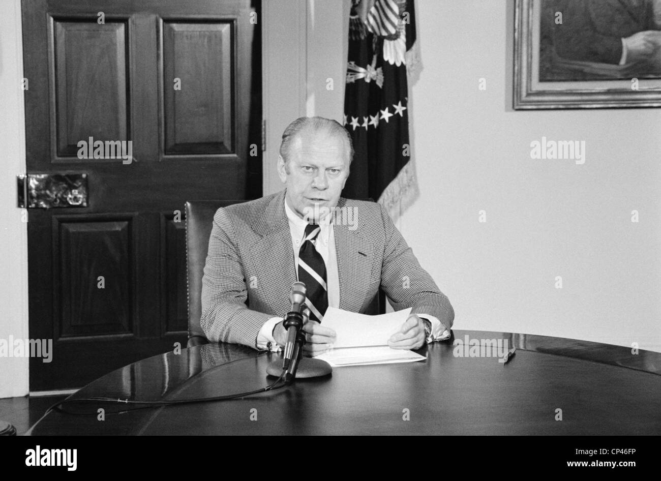 White house portraits ford hi-res stock photography and images - Alamy