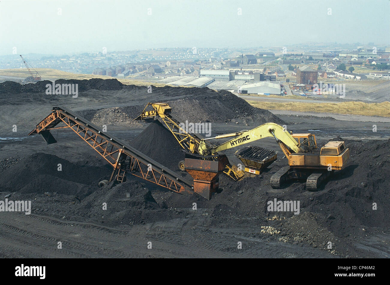Great Britain - Wales. Coal mine Stock Photo - Alamy