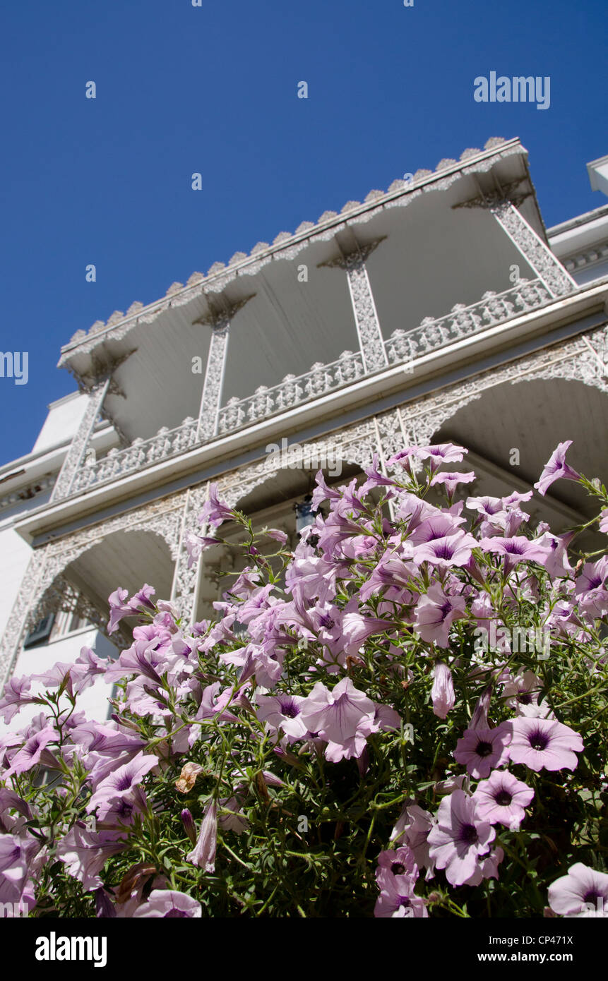 Mississippi, Natchez. Spring Pilgrimage, historic "Stanton Hall" circa ...