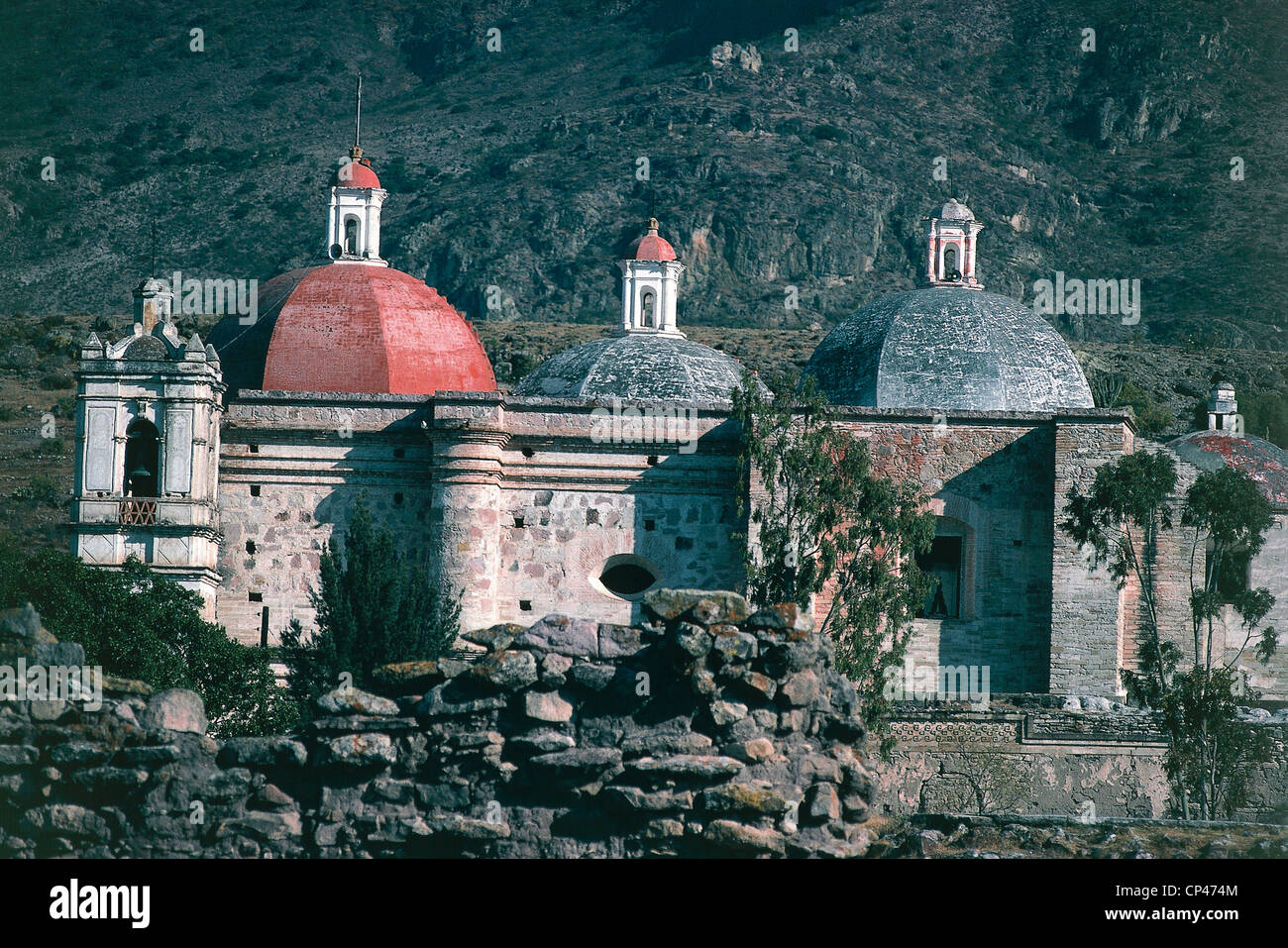 Mexico - Oaxaca - Mixtec archaeological site of Mitla. Grupo del Norte ...