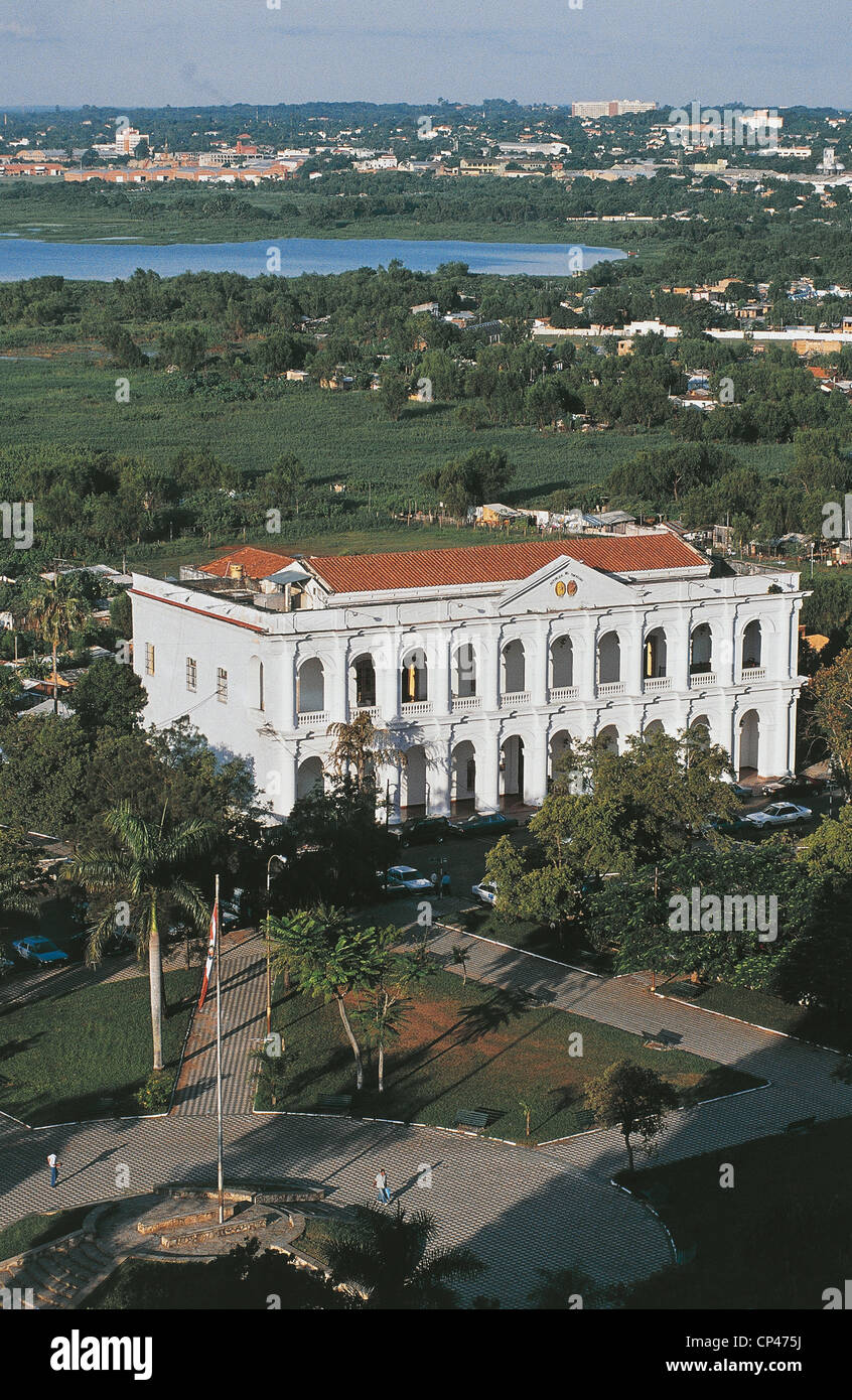 Paraguay Asuncion Government Building Stock Photo - Alamy
