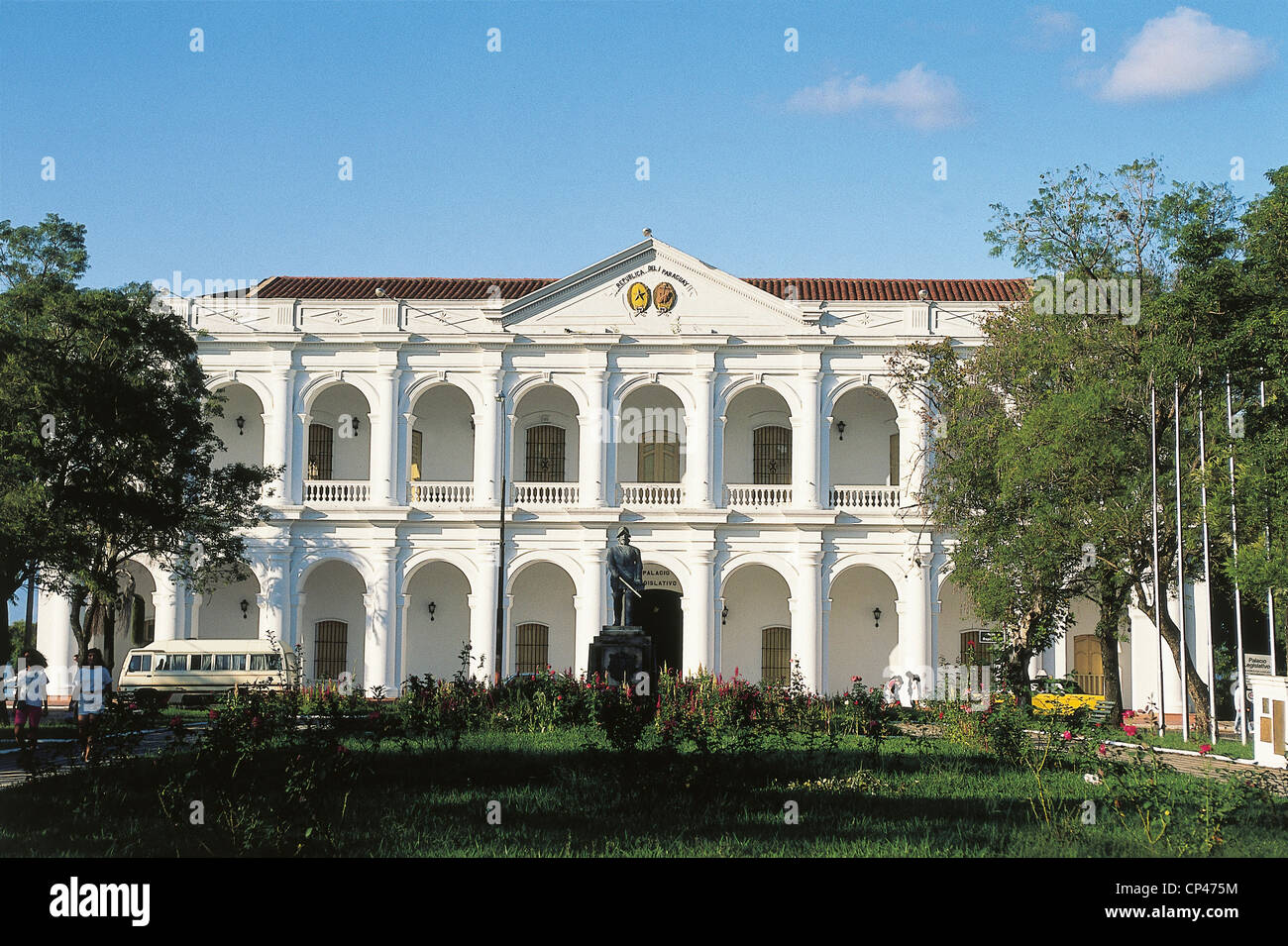 Paraguay - Asuncion. The government buildings Stock Photo - Alamy