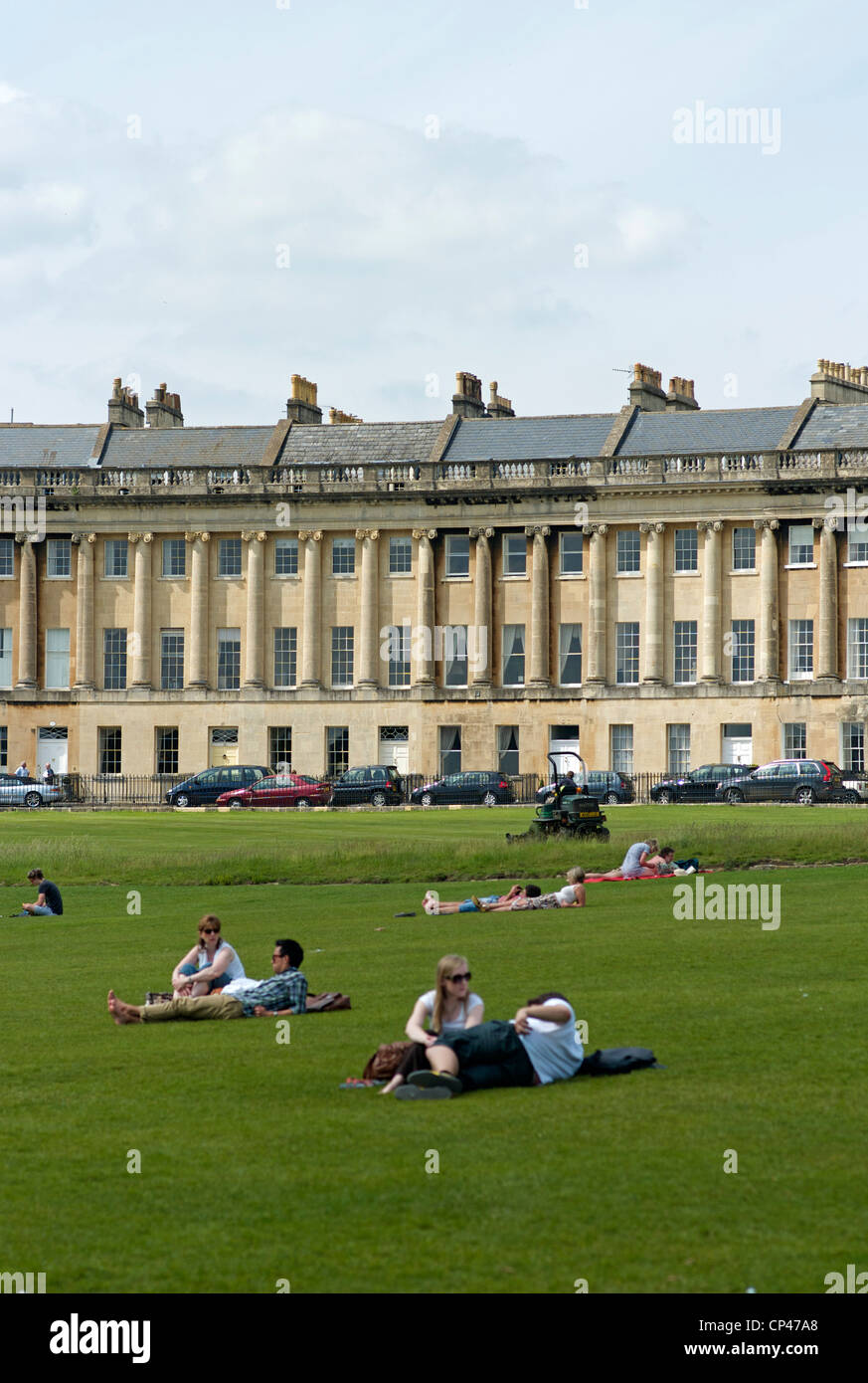 The Royal Crescent, Bath, UK Stock Photo - Alamy