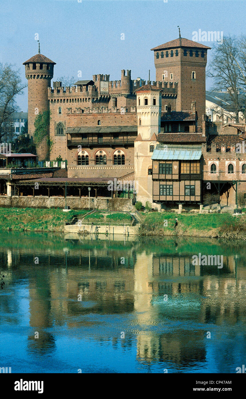 Medieval village turin italy hi-res stock photography and images - Alamy