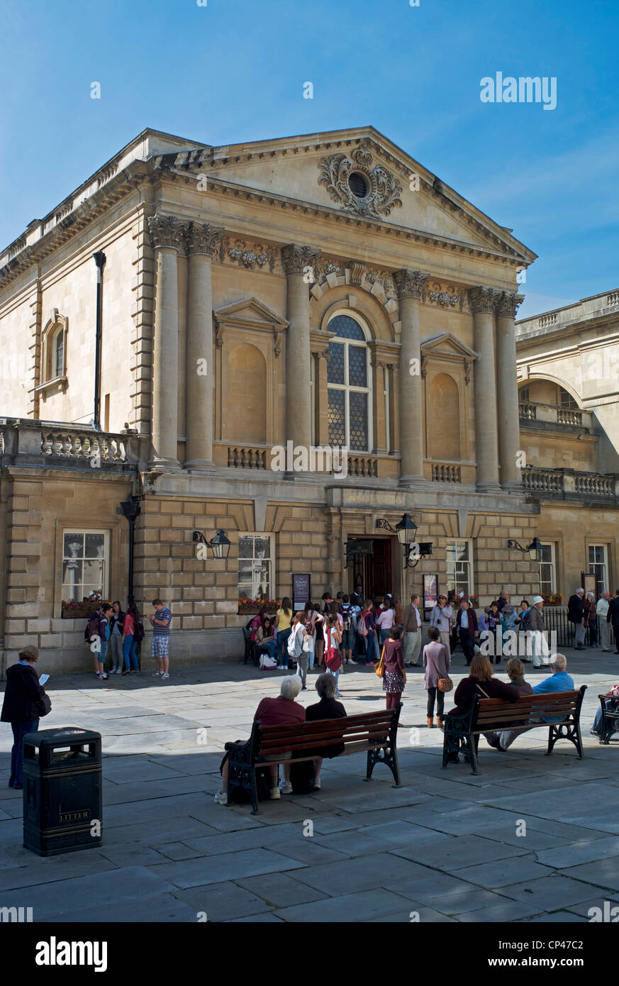 Roman baths exterior hi-res stock photography and images - Alamy