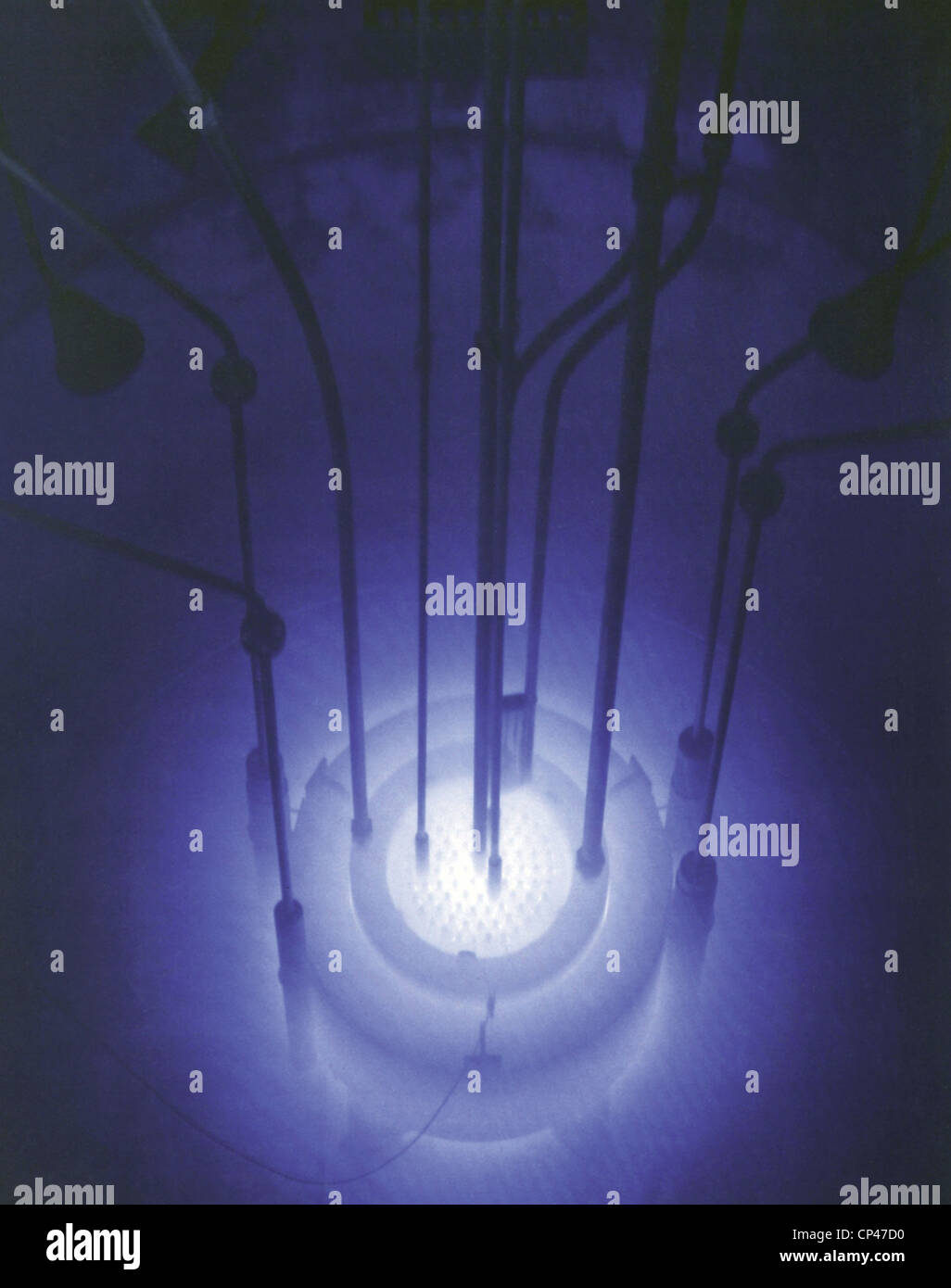 Nuclear reactors blue glow hi-res stock photography and images - Alamy