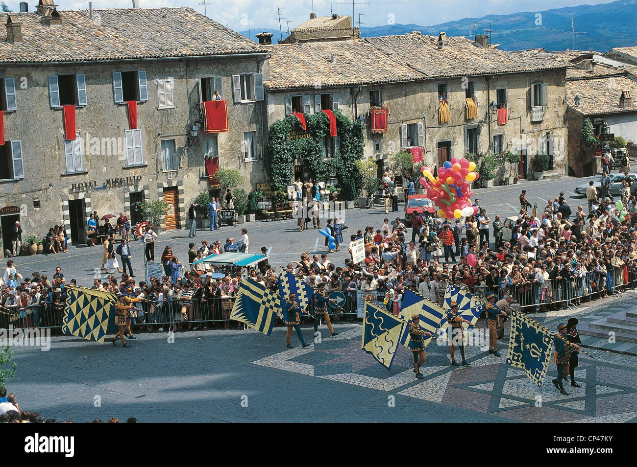 Umbria - Orvieto (TR), the Historical Parade Stock Photo - Alamy