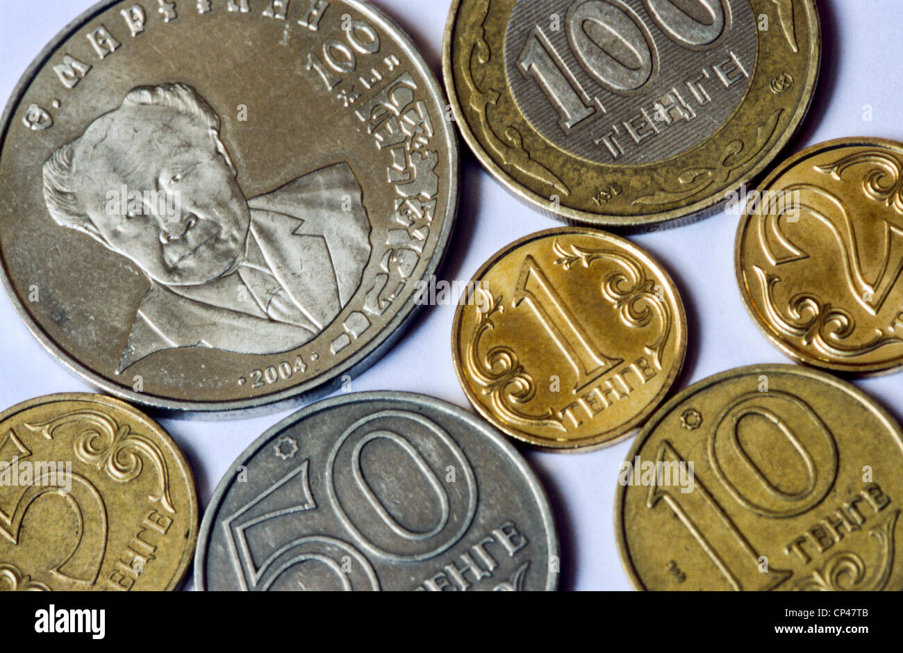 Money tenge hi-res stock photography and images - Alamy