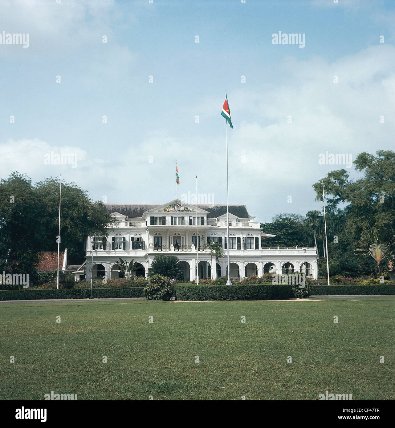 Suriname Paramaribo Residential Building Stock Photo - Alamy