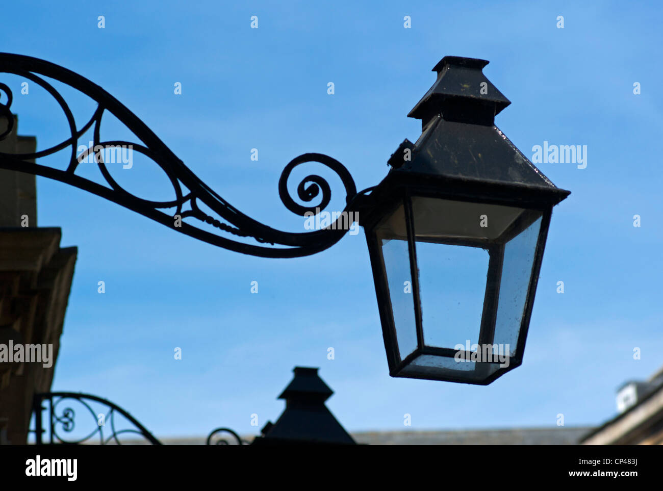 Street lamp, Bath, UK Stock Photo - Alamy