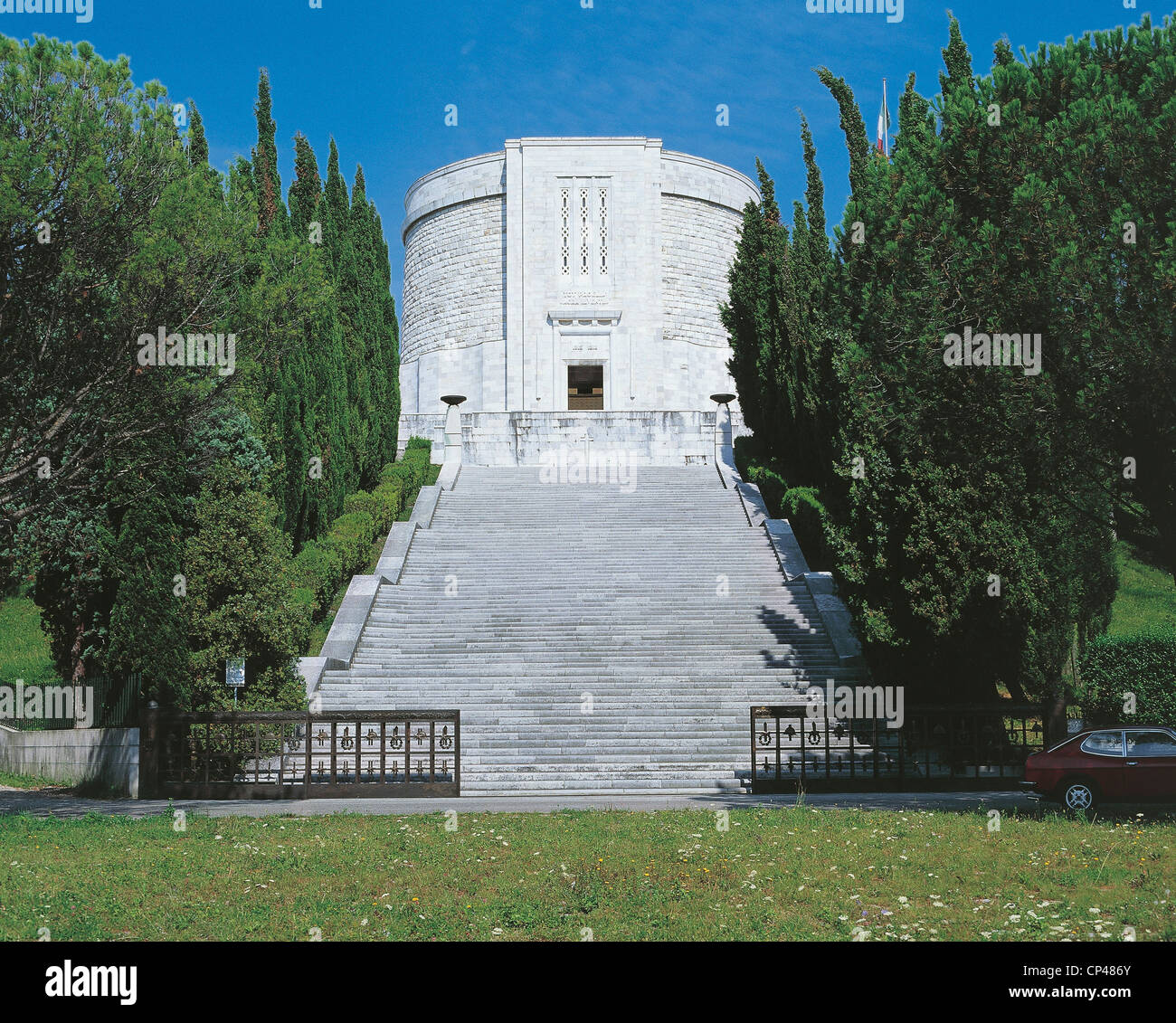Friuli Oslavia Ossario Monument To The Fallen Stock Photo - Alamy