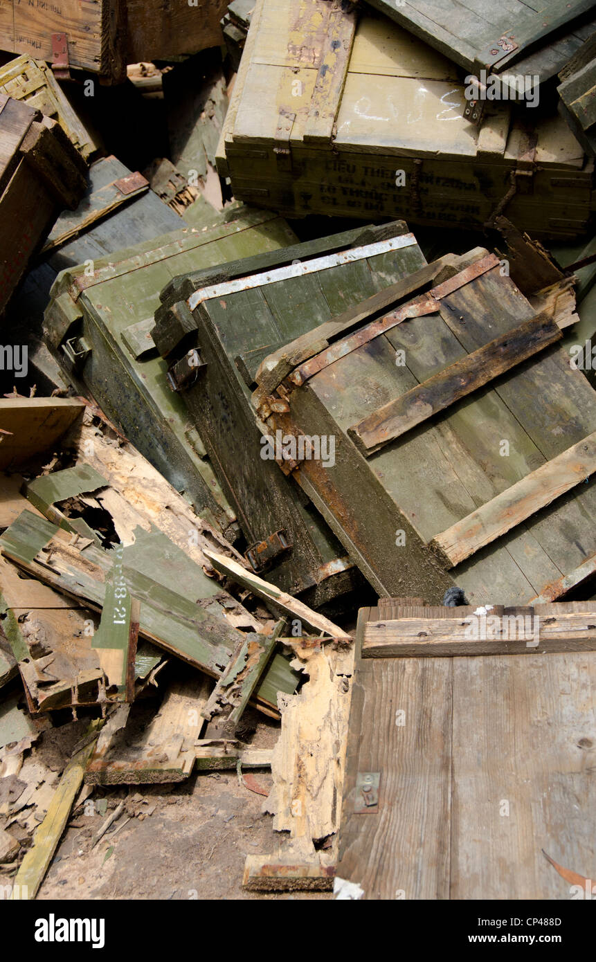Vietnam, Cu Chi. Ben Duoc, 200 km long underground tunnel complex used ...
