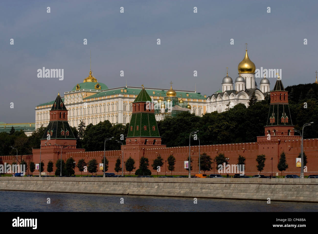 Russia - Moscow. The Kremlin (World Heritage Site by UNESCO, 1990) and ...