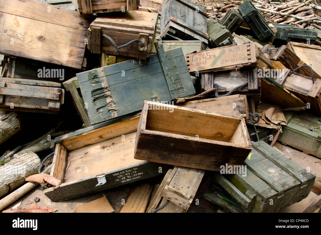 Vietnam, Cu Chi. Ben Duoc, 200 km long underground tunnel complex used ...