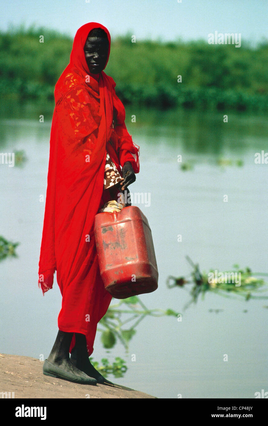 Sudan - Dinka women of different ethnicities Stock Photo - Alamy