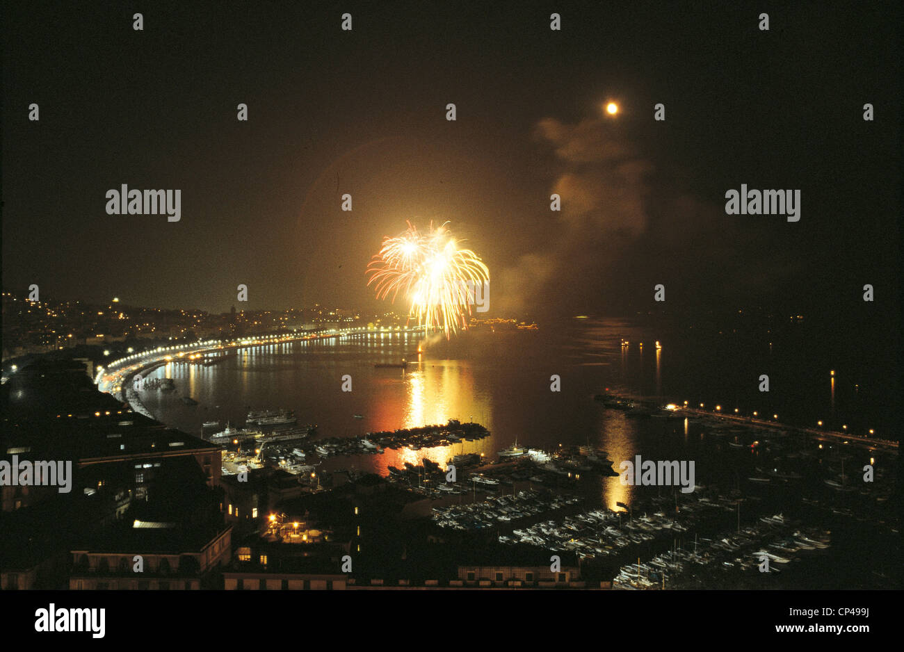 Naples fireworks hi-res stock photography and images - Alamy