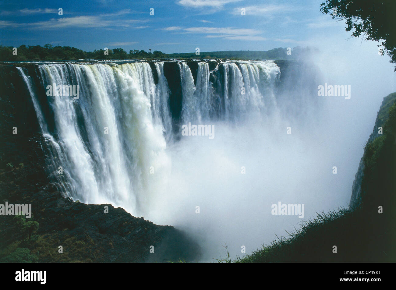 Rhodesia - Victoria Falls Stock Photo - Alamy