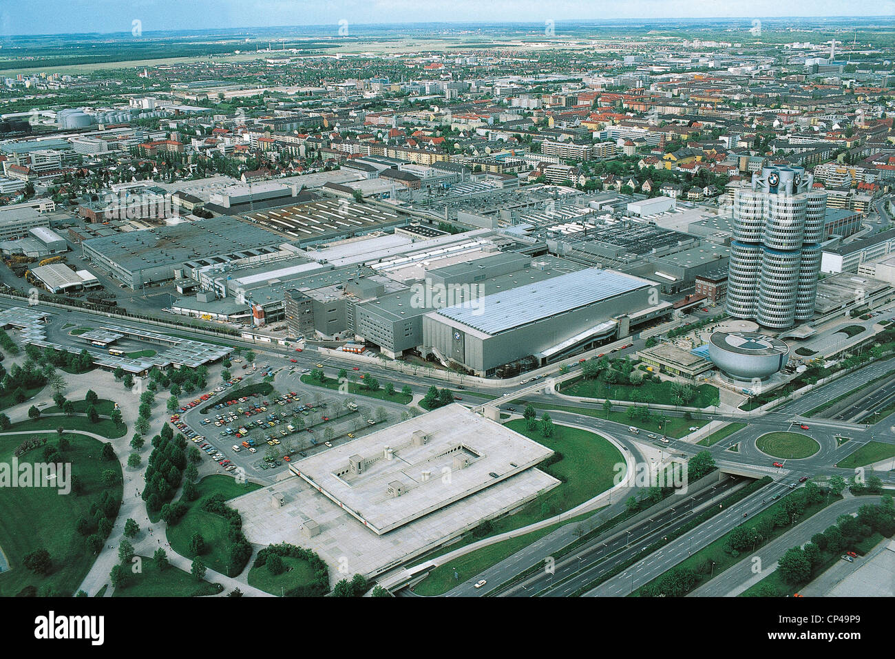 Germany - Monaco, the BMW plant Stock Photo - Alamy