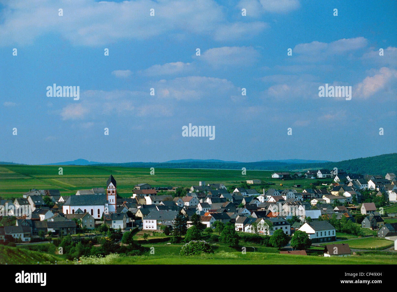Germany - Rhineland. Rural villages in the Eifel region Stock Photo - Alamy