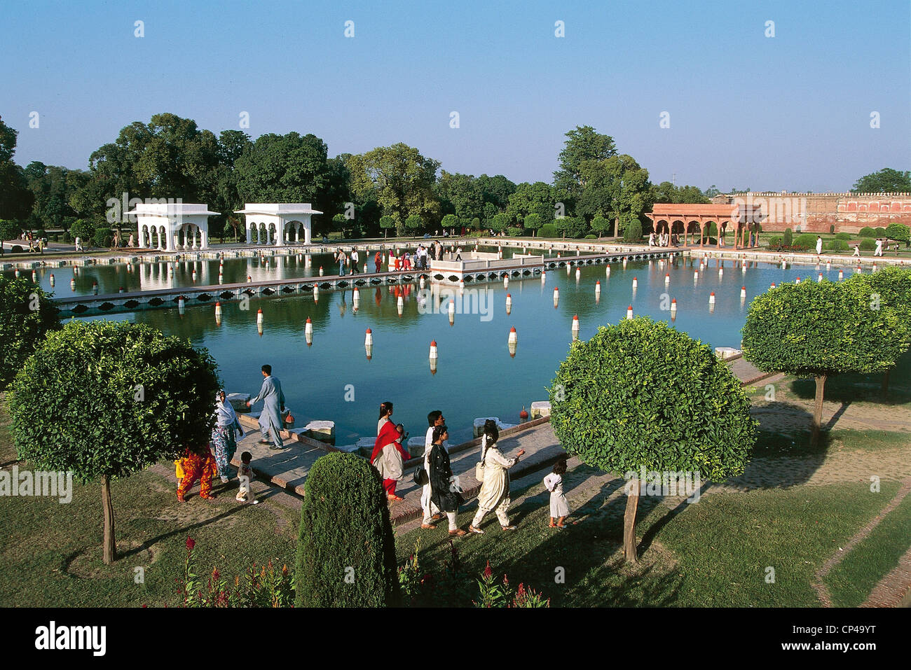 PAKISTAN - Punjab - Lahore. SHALIMAR GARDENS Stock Photo - Alamy
