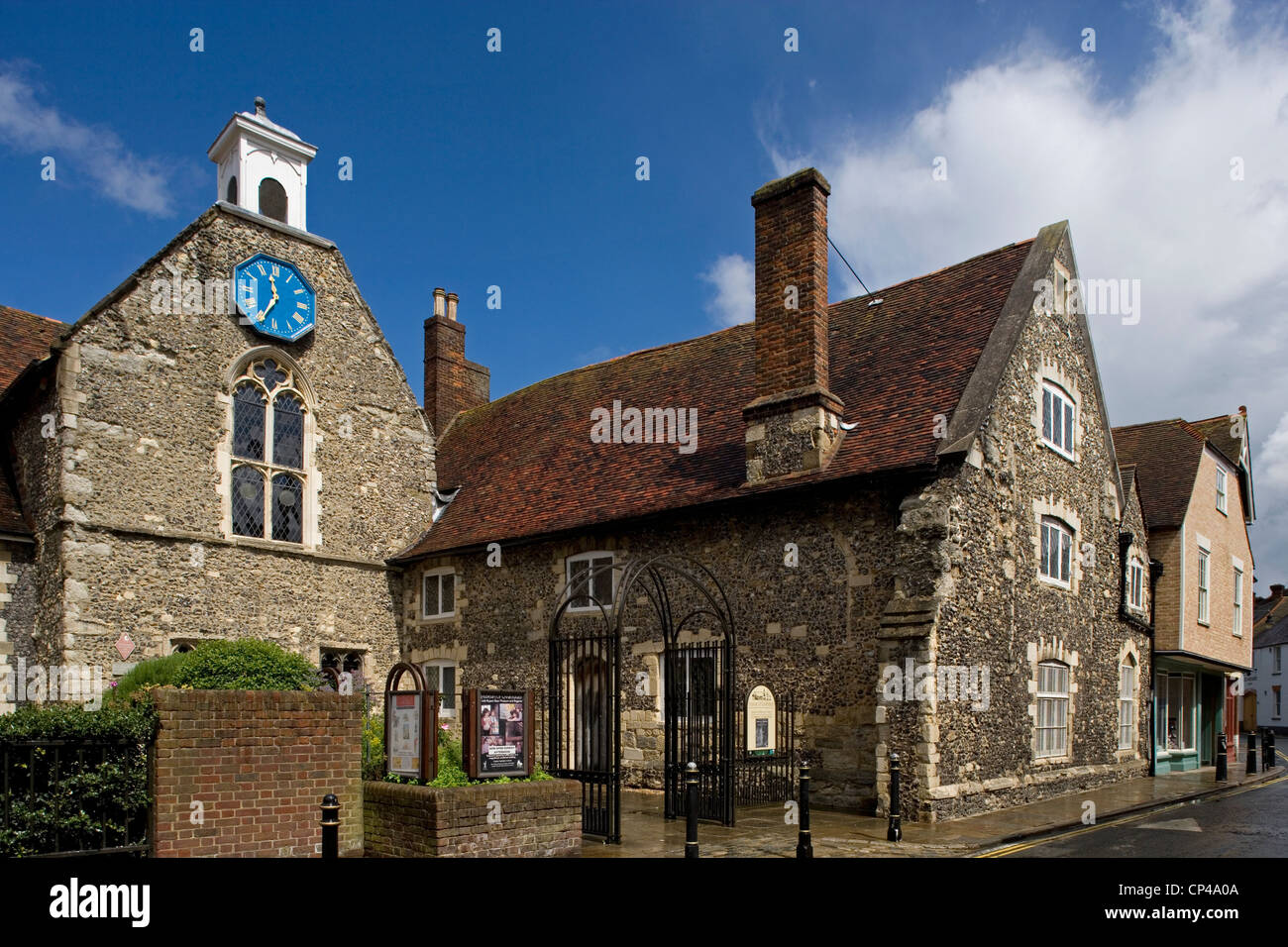 United Kingdom - England - Kent. Traditional-style houses in the ...