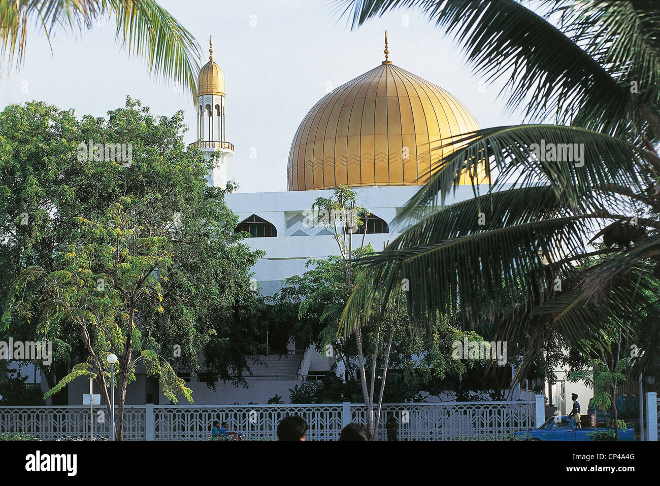 Maldives Male Great Mosque Of Friday Stock Photo - Alamy
