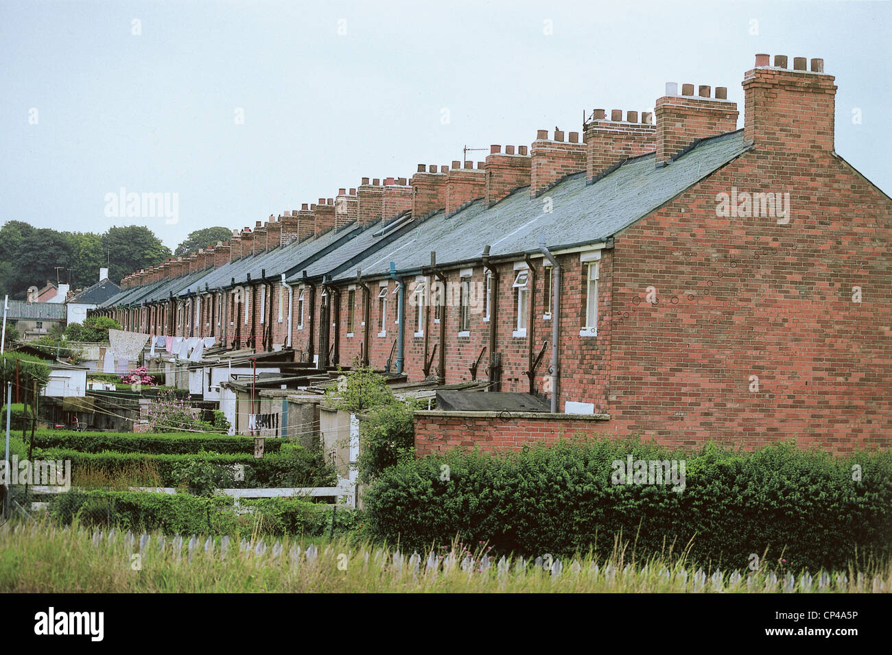 United Kingdom Northern Ireland Belfast Homes In Suburbs Stock Photo ...