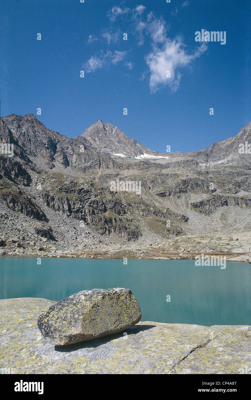 Piemonte Gran Paradiso National Park Valley Locana (To). Walloon Lake ...