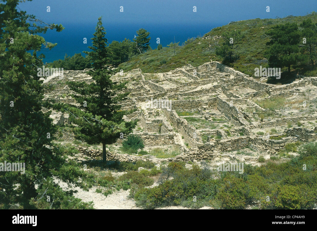 Greece Dodecanese archipelago Island of Rhodes Ialyssos Ialysos or ...