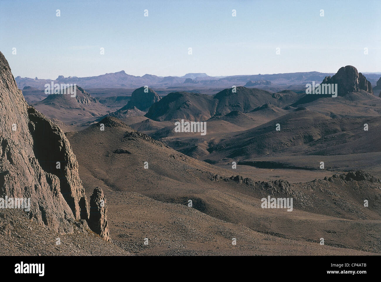 Algeria - Sahara Desert - Ahaggar Mountains Stock Photo - Alamy