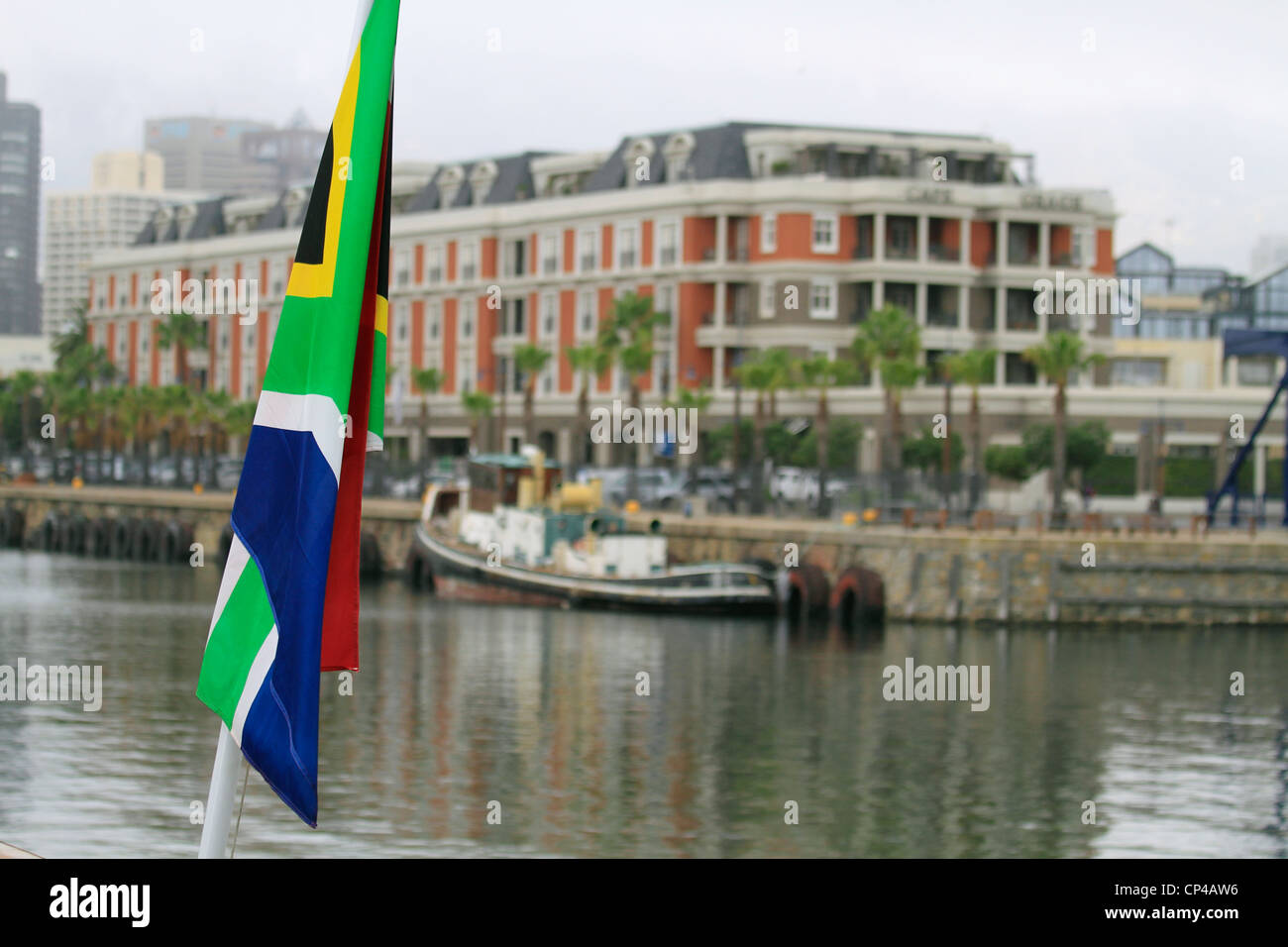 South african flag cape town hi-res stock photography and images - Alamy