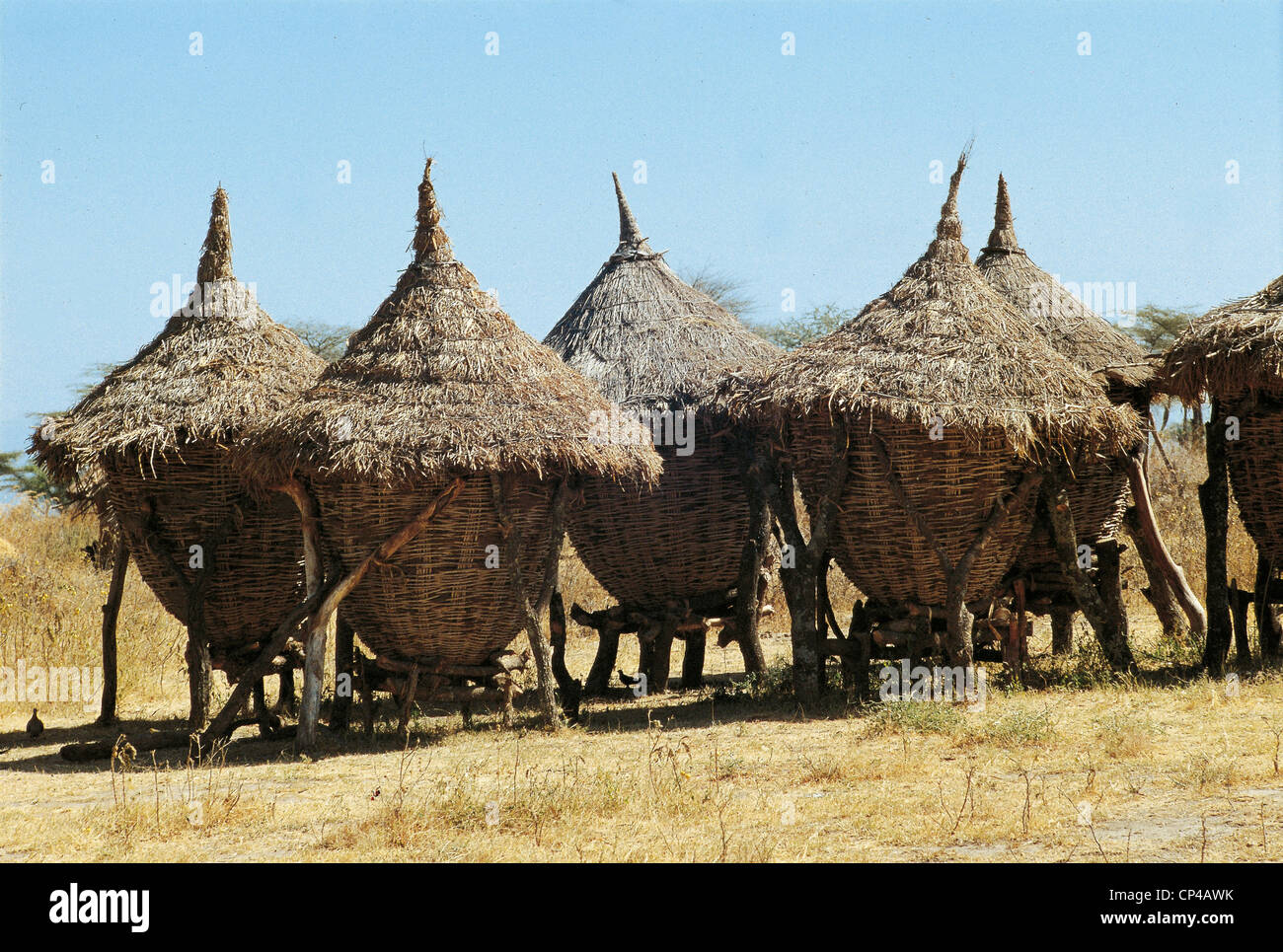 Ethiopia Barns Galla Stock Photo - Alamy