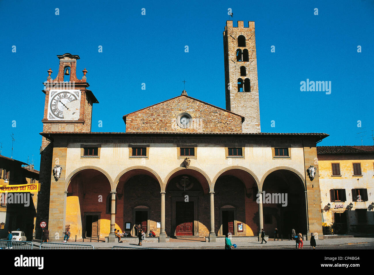 Santa Maria Church Tuscany Impruneta Dell'Impruneta Stock Photo - Alamy