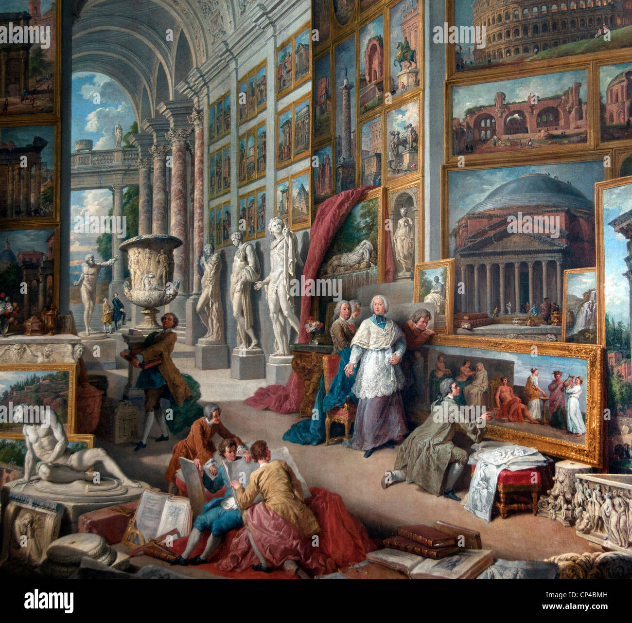 Gallery views Ancient Rome 1758 The Abbot of Canillac friend of the ...